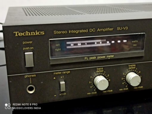 Buy Vintage TECHNICS SU- V3 CLASSIC VINTAGE NEW CLASS ‘A’ STEREO AMPLIFIER (1980) Sale Pune-India