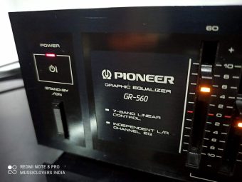 Buy Vintage PIONEER GR-560 CLASSIC VINTAGE STEREO GRAPHIC EQUALISER ...