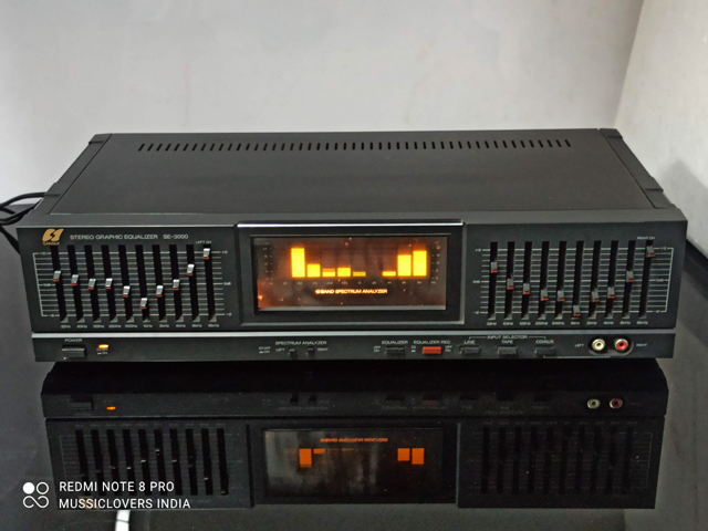 Buy Vintage SANSUI JAPAN SE-3000 VINTAGE STEREO 10+ 10 BAND GRAPHIC ...