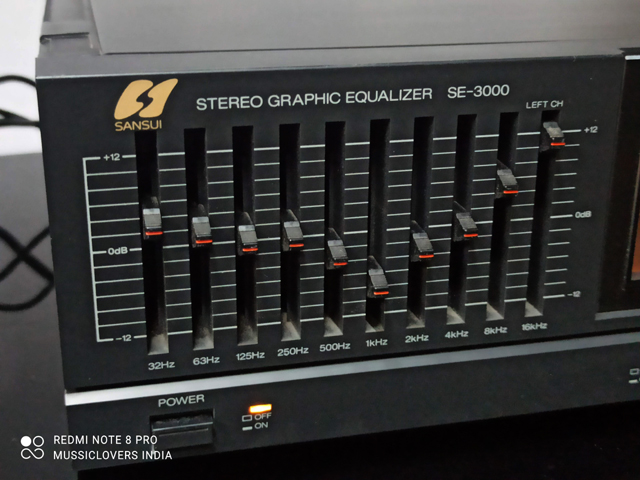 Buy Vintage SANSUI JAPAN SE-3000 VINTAGE STEREO 10+ 10 BAND GRAPHIC ...