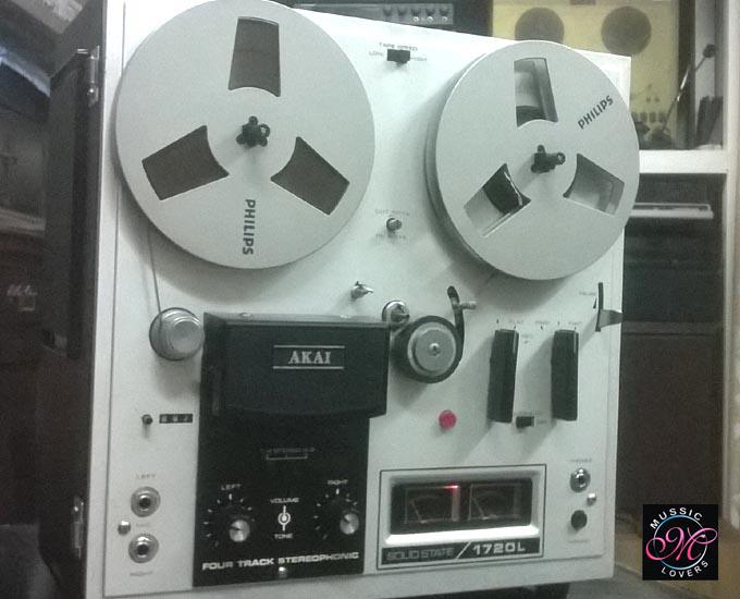 Buy Vintage AKAI-1720L VINTAGE STEREO OPEN REEL TO REEL 4 TRACK TAPE ...