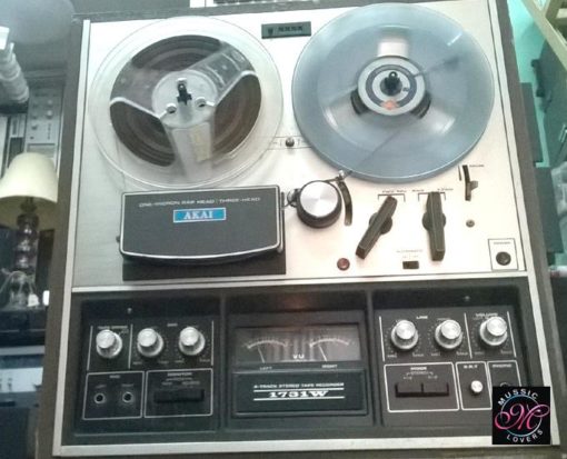 Buy Vintage AKAI 1731W- 4TRACK, 3HEAD OPEN REEL RECORDER @ MUSSICLOVERS ...