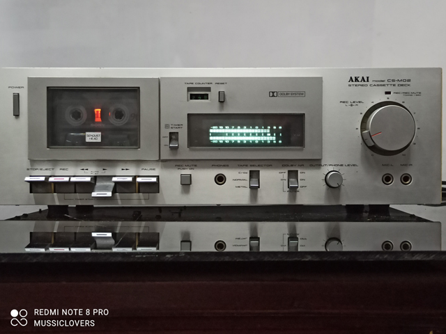 Buy Vintage AKAI CS-M02 CLASSIC VINTAGE STEREO CASSETTE DECK (1980 ...
