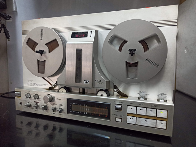 Buy Vintage AKAI GX-77 DIRECT DRIVE, AUTO REVERSE, CLASSIC OPEN REEL RECORDER WITH 6 GX HEADS ...