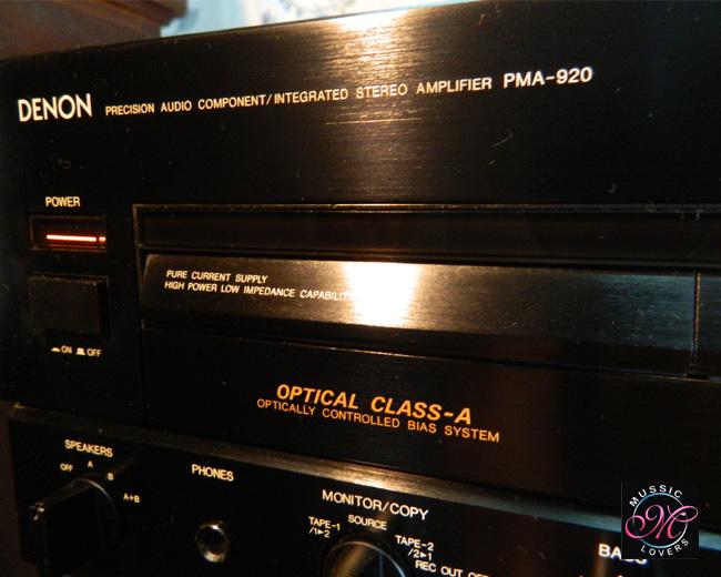 Buy Vintage Denon PMA-920 Hi Power integrated Stereo Amplifier of 1989 Sale Pune-India