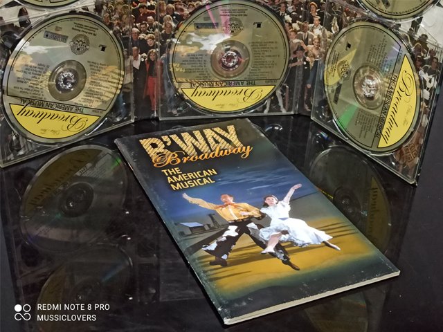 Buy Vintage BROADWAY AMERICAN MUSICAL 5 AUDIO DISC BOX SET ...