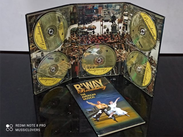 Buy Vintage BROADWAY AMERICAN MUSICAL 5 AUDIO DISC BOX SET ...