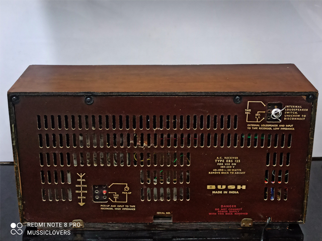 Buy Vintage BUSH EBS-125 CLASSIC VINTAGE RADIO WITH USB BLUE TOOTH ...
