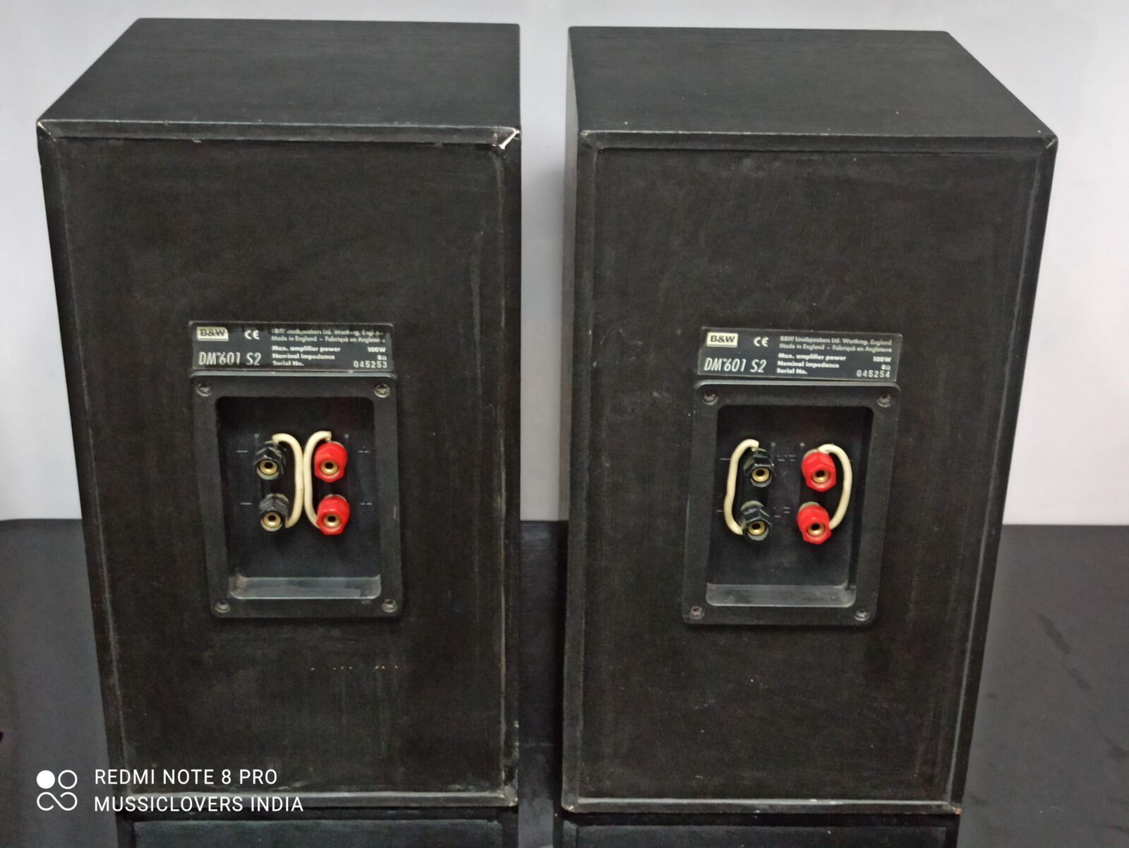 Buy Vintage B&W 601 S2 CLASSIC VINTAGE 2 WAY BOOK SHELF 100 WATT RMS ...