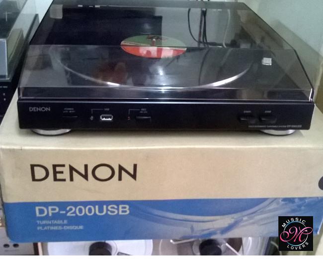 Buy Vintage Denon DP-200USB Fully Automatic Turntable with MP3 Encoder ...