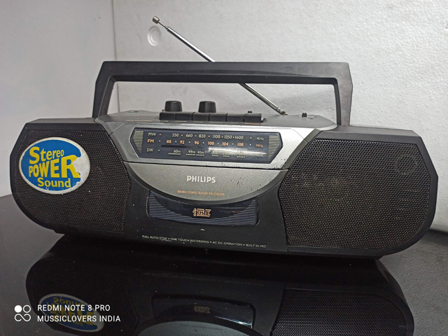 Buy Vintage PHILIPS RR 484 COMPACT MUSIC SYSTEM WITH 3 BAND RADIO Sale ...