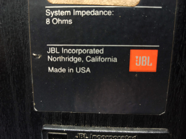 Buy Vintage JBL USA J2080 VINTAGE 2 WAY 125 WATTS SPEAKERS SYSTEM FOR ...