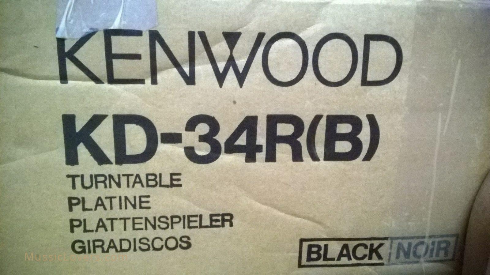 Buy Vintage Kenwood KD34 Japan made fully automatic turntable Sale Pune ...