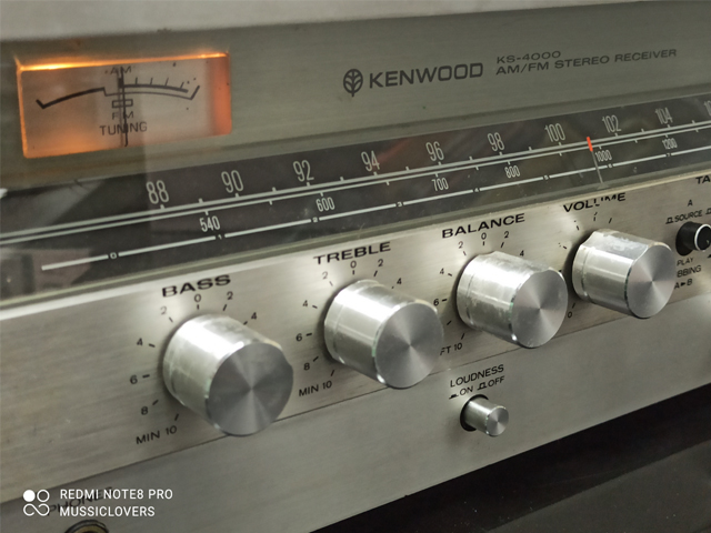 Buy Vintage KENWOOD KS-4000 AM / FM VINTAGE STEREO RECEIVER ...