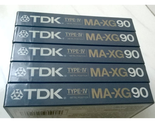 Buy Vintage MAXELL & TDK TYPE IV BLANK METAL CASSETTES @ MUSSICLOVERS ...
