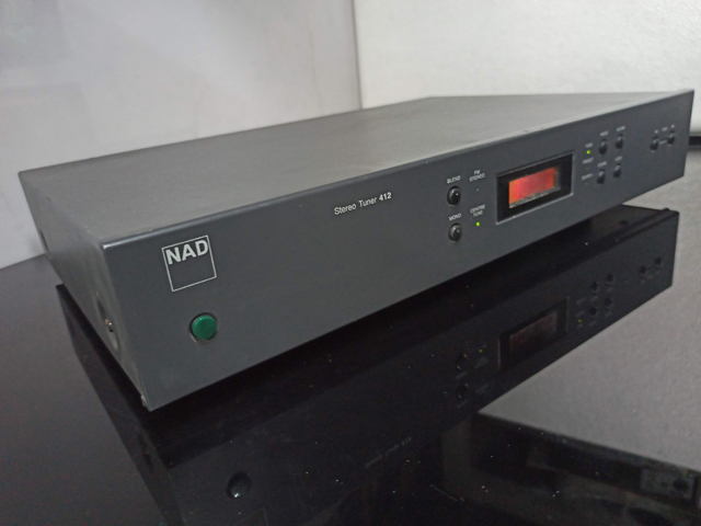Buy Vintage NAD STEREO TUNER 412 FM MW BANDS WITH DIGITAL TUNING SCALE ...