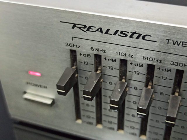 Buy Vintage REALISTIC (USA) 31-2010 12+12 BAND VINTAGE STEREO FREQUENCY ...