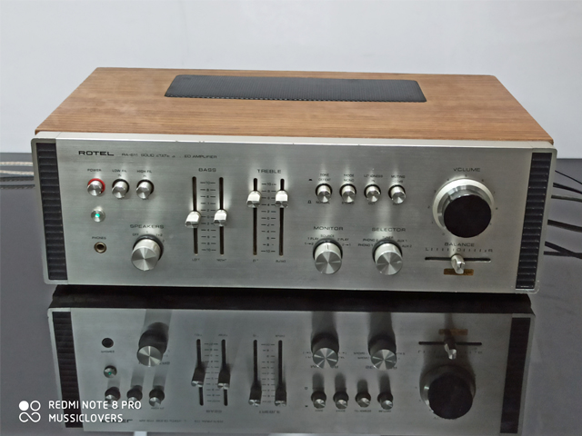 Buy Vintage ROTEL RA-611 SOLID STATE INTEGRATED AMPLIFIER ...