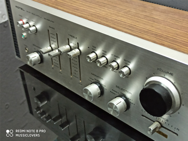 Buy Vintage ROTEL RA-611 SOLID STATE INTEGRATED AMPLIFIER ...