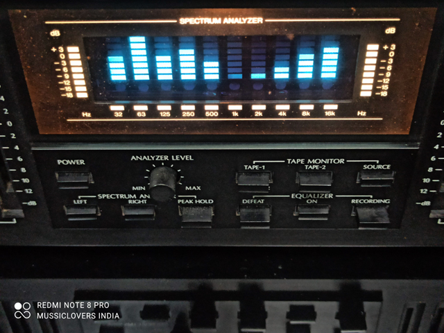 Buy Vintage SANSUI SE-8X TEN BAND GRAPHIC EQUALIZER/SPECTRUM ANALYSER ...