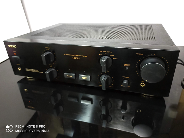 Buy Vintage TEAC JAPAN A-X 303 PRECISION ENGINEERED HI CURRENT ...