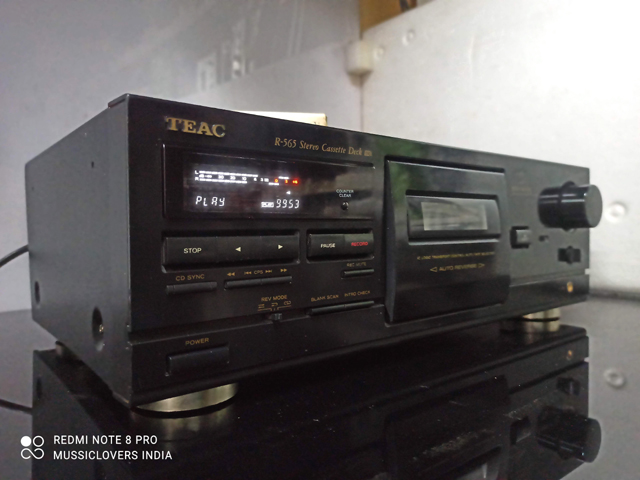 Buy Vintage TEAC JAPAN R-565 AUTO REVERSE STEREO CASSETTE TAPE DECK Sale Pune-India