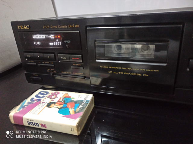 Buy Vintage TEAC JAPAN R-565 AUTO REVERSE STEREO CASSETTE TAPE DECK Sale Pune-India