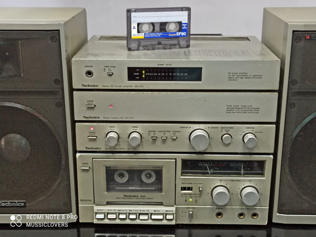 Buy Vintage TECHNICS JAPAN MIDI RACK SYSTEM WITH PRE POWER STEREO ...