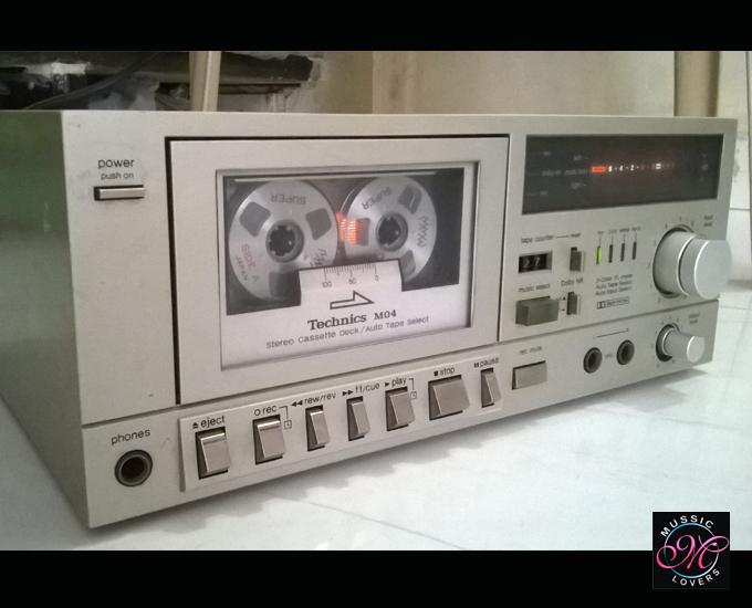 Buy Vintage TECHNICS RS-M04 2-HEAD, SINGLE COMPACT CASSETTE STEREO DECK ...
