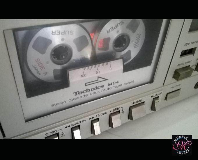 Buy Vintage TECHNICS RS-M04 2-HEAD, SINGLE COMPACT CASSETTE STEREO DECK ...