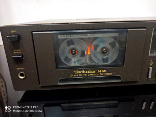 Buy Vintage TECHNICS RS-M45 DIRECT DRIVE SX HEAD VINTAGE TAPE DECK @ MUSSICLOVERS Sale Pune-India