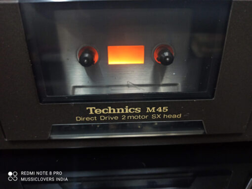 Buy Vintage TECHNICS RS-M45 DIRECT DRIVE SX HEAD VINTAGE TAPE DECK @ MUSSICLOVERS Sale Pune-India