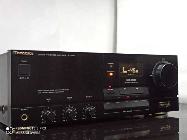 Buy Vintage TECHNICS SU-X950 STEREO INTEGRATED AMPLIFIER (1988 ...