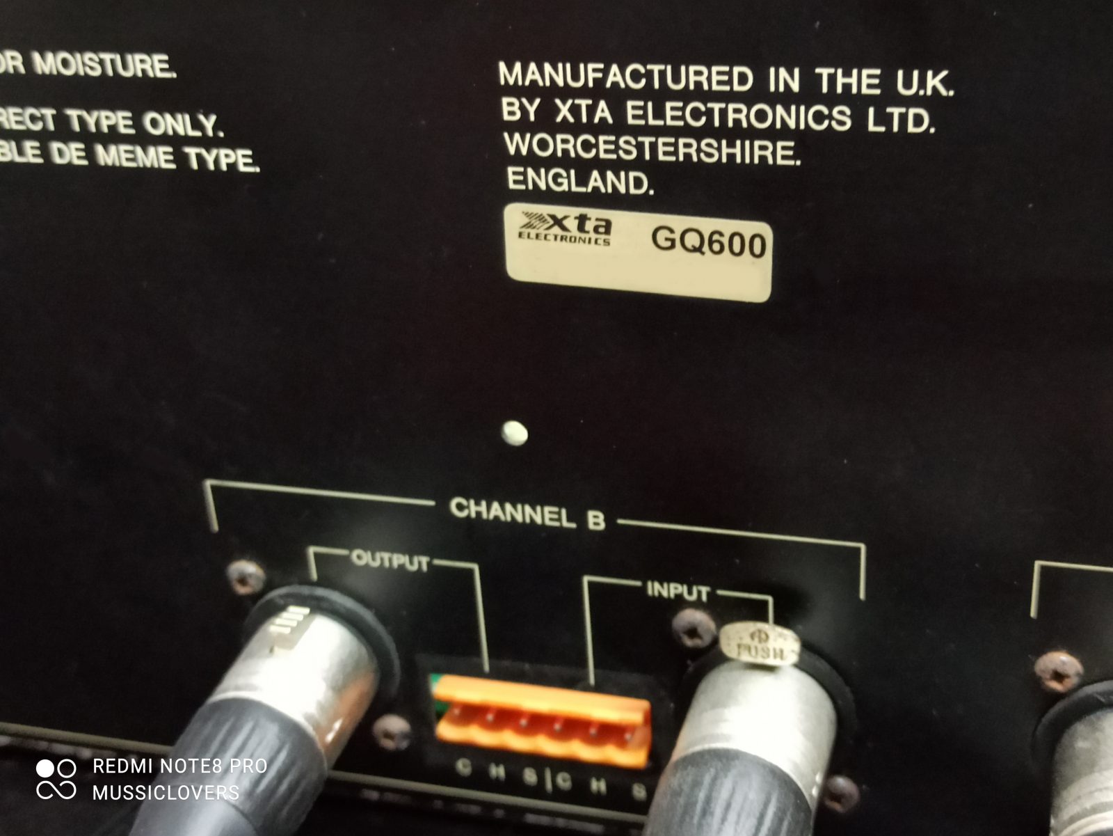 Buy Vintage XTA GQ600 DUAL CHANNEL 31-BAND GRAPHIC EQUALISER ...