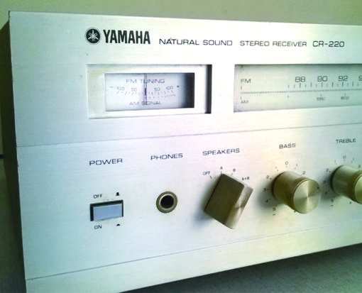 Buy Vintage YAMAHA CR-220 NATURAL SOUND AM/FM CLASSIC VINTAGE STEREO ...